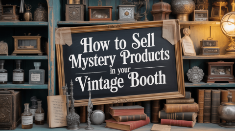 How to Sell Mystery Products in Your Vintage Booth: From Mystery Boxes ...