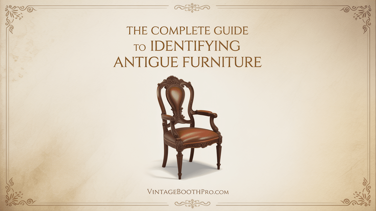 The Complete Guide to Identifying Antique Furniture - Vintage Booth Pro